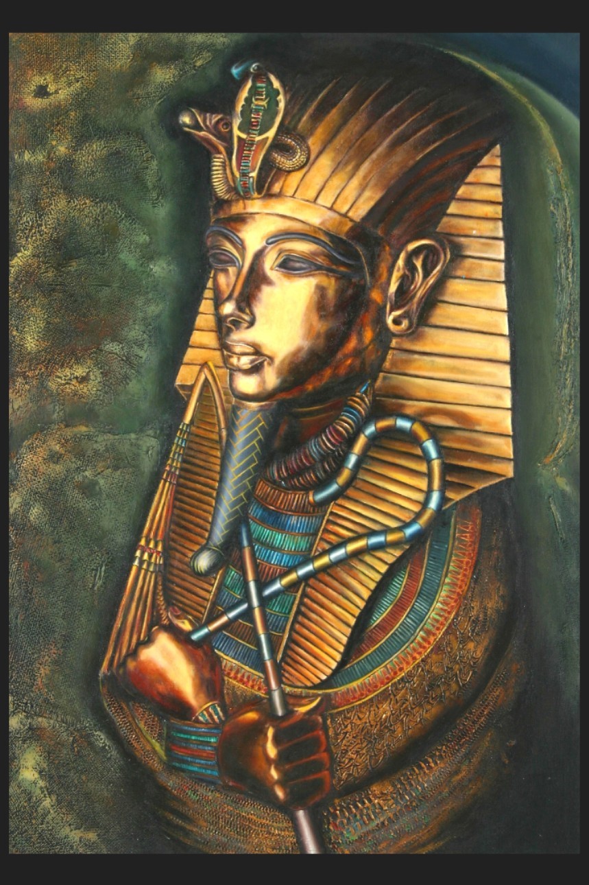 Peinture pharaon 2005