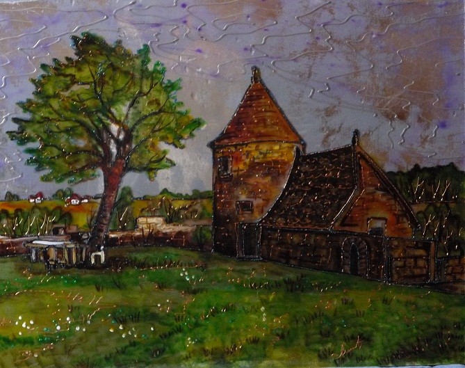 Peinture La ferm. France
