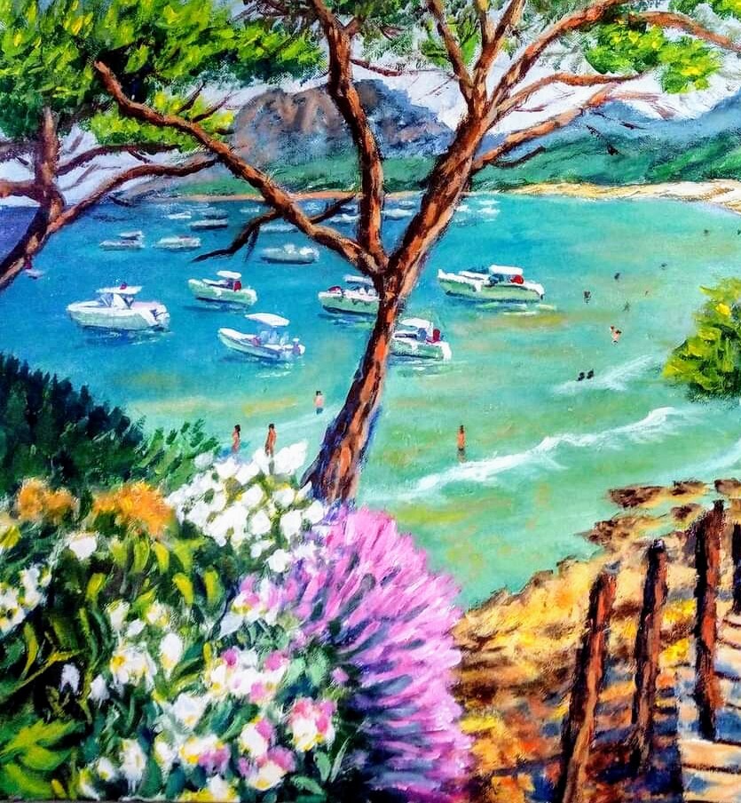 Peinture Porquerolles