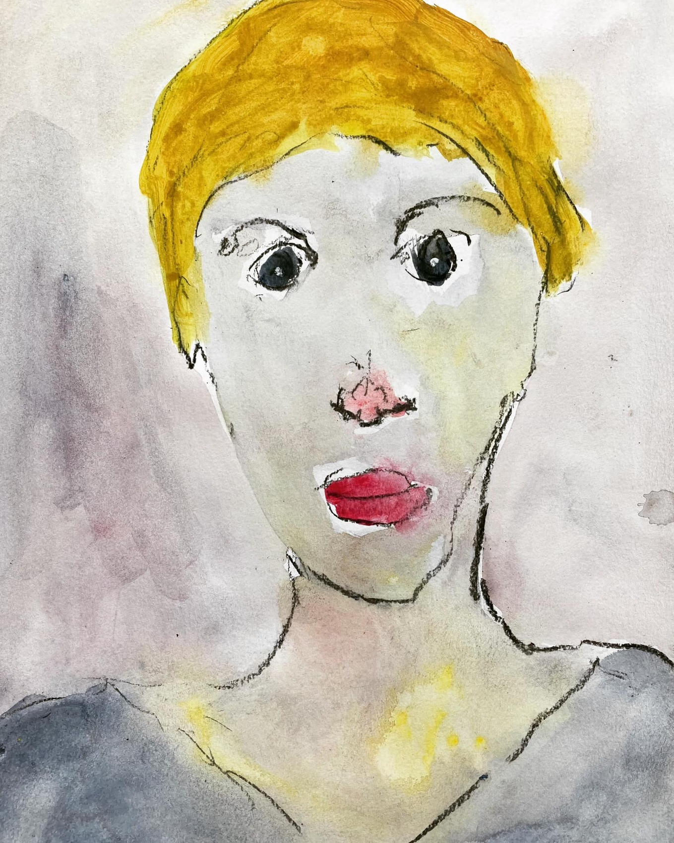 Peinture « The quiet boy