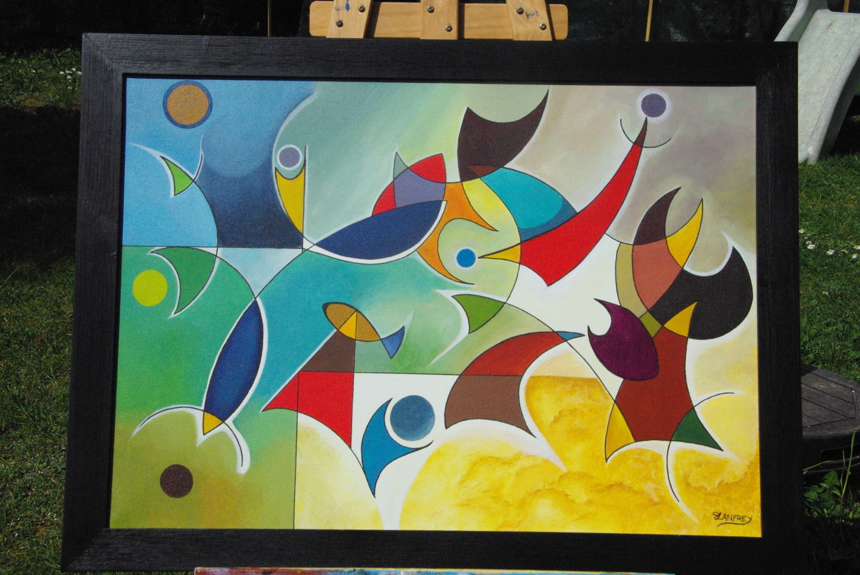 Peinture les quatres saisons