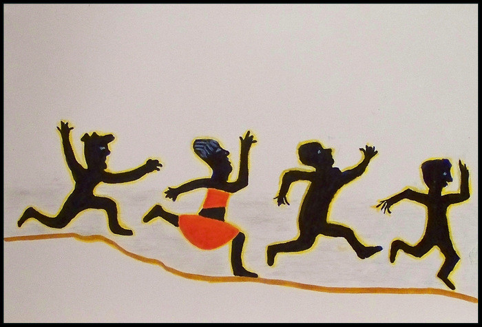 Dessin Heure de pointe.