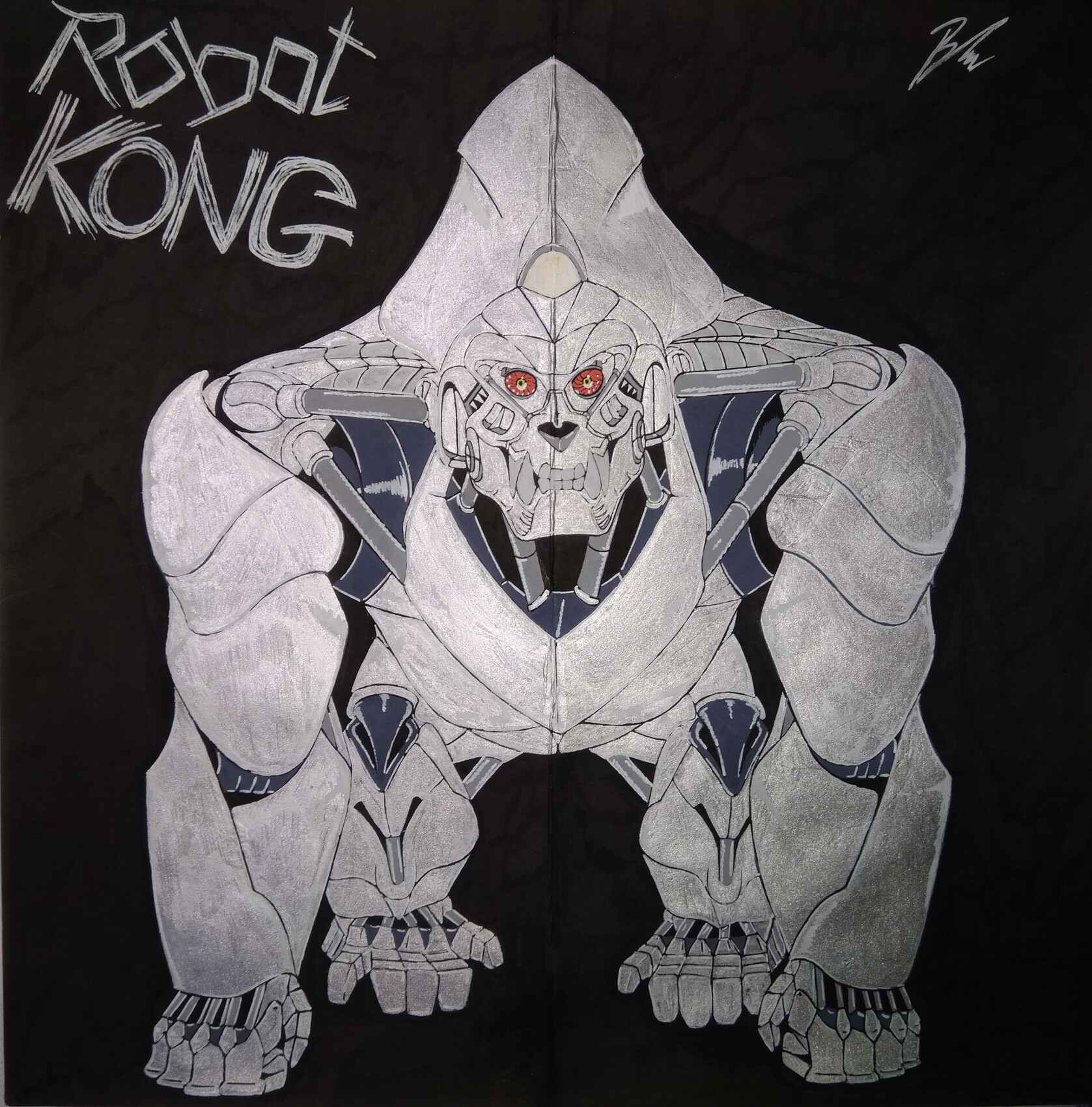 Dessin Robot Kong