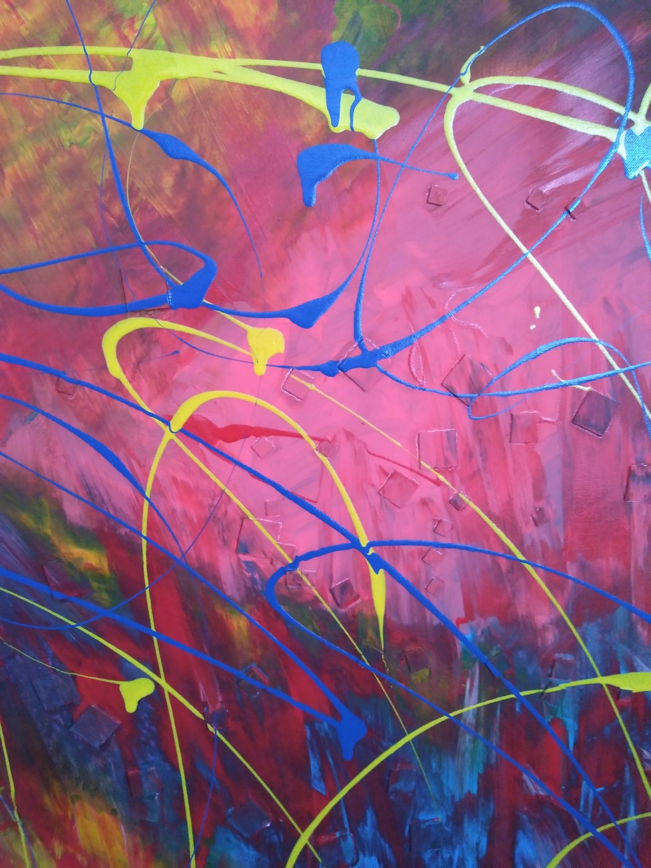 Peinture Premier grand tableau 1