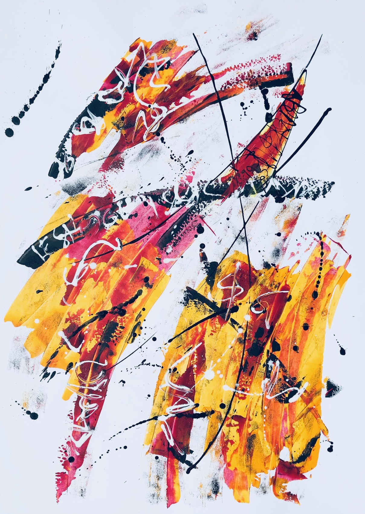 Peinture Abstraction 96