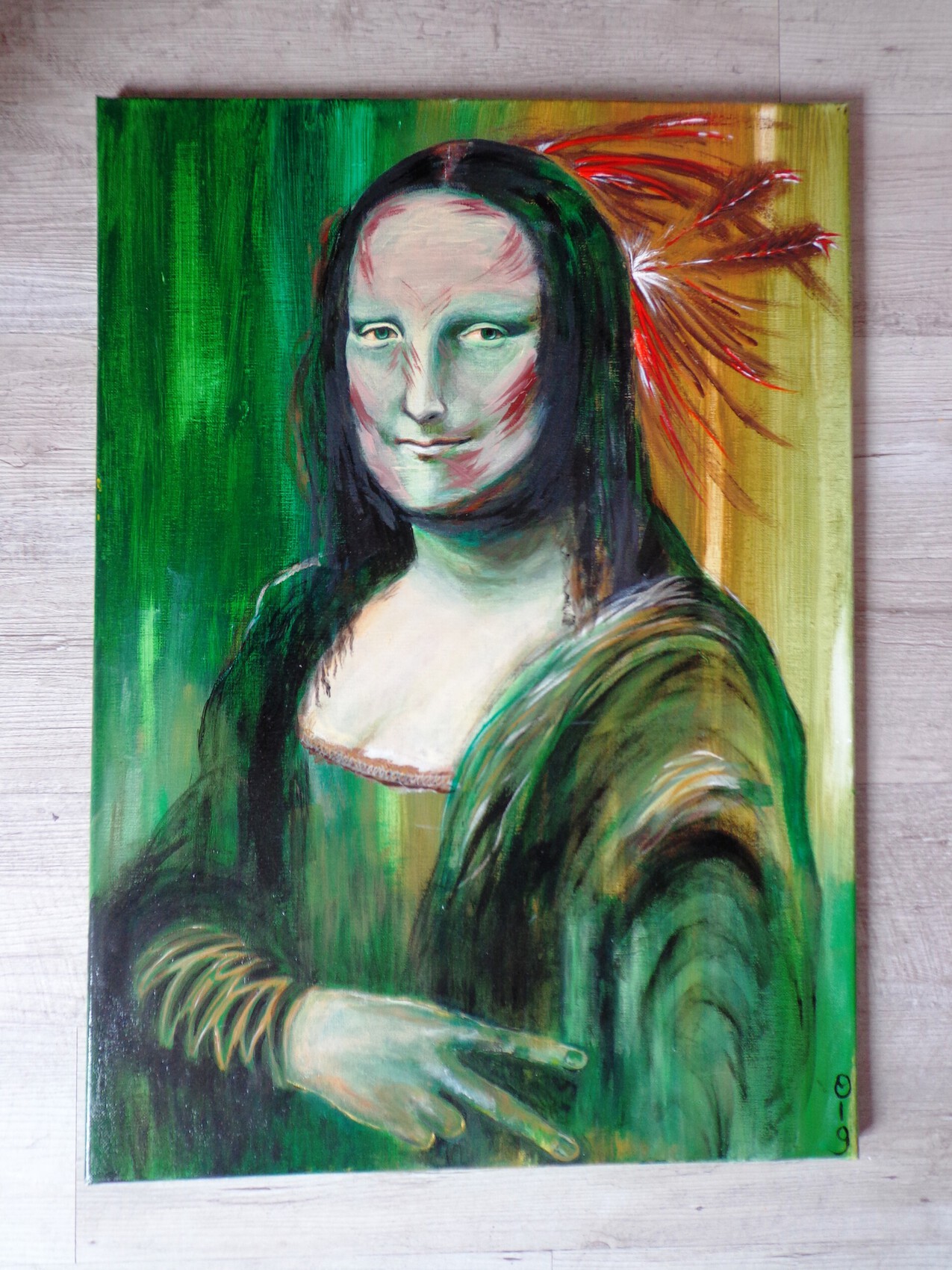 Peinture La Joconde - Léonard de Vinci