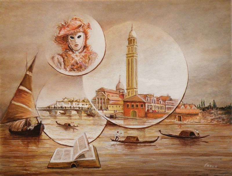 Peinture Naguère à Venise