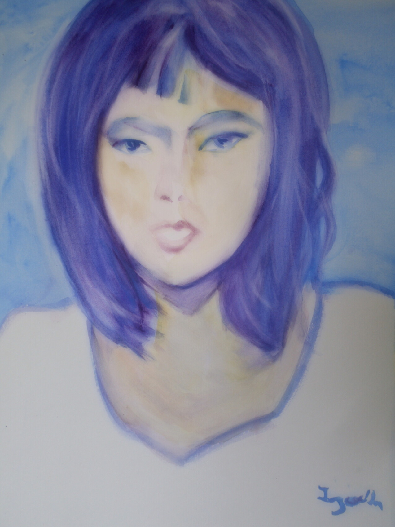 Peinture " Rien n'est jamais acquis