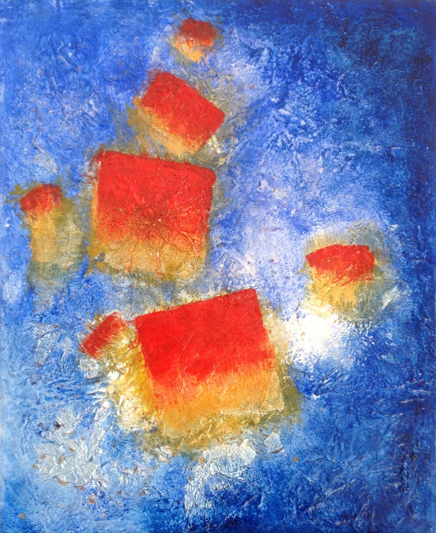 Peinture Roches rouges