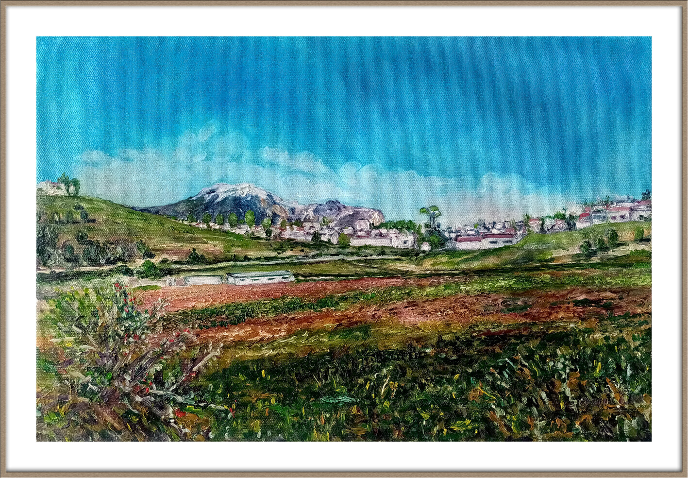 Peinture Oued-Ghir de mon enfance