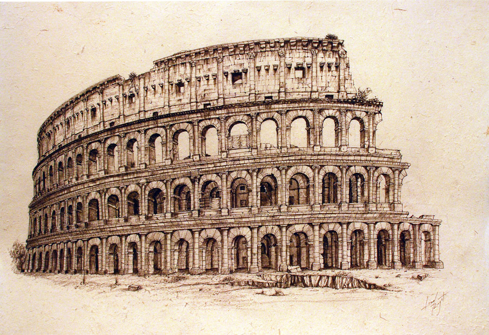 Dessin Colisée