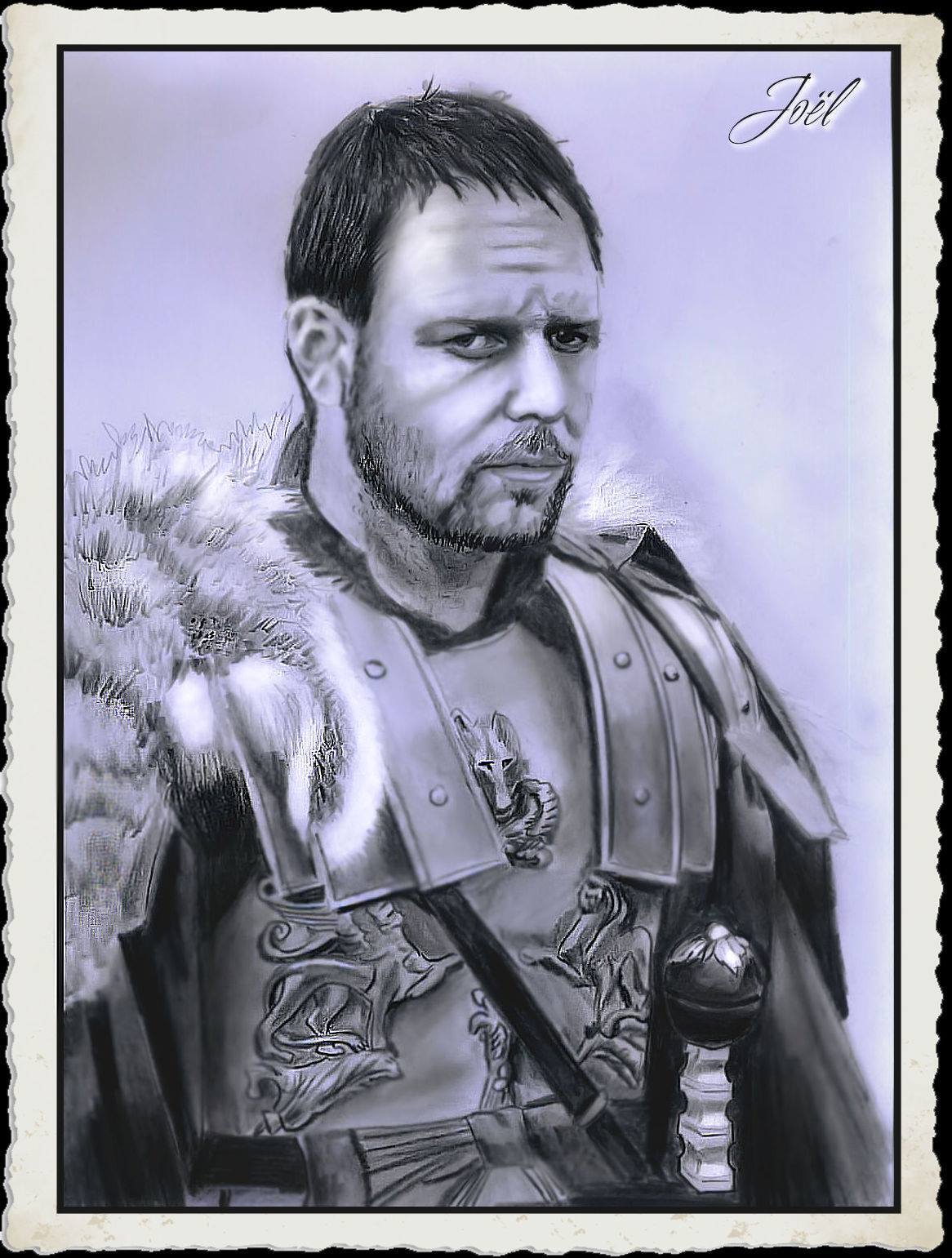 Dessin Russel Crowe
