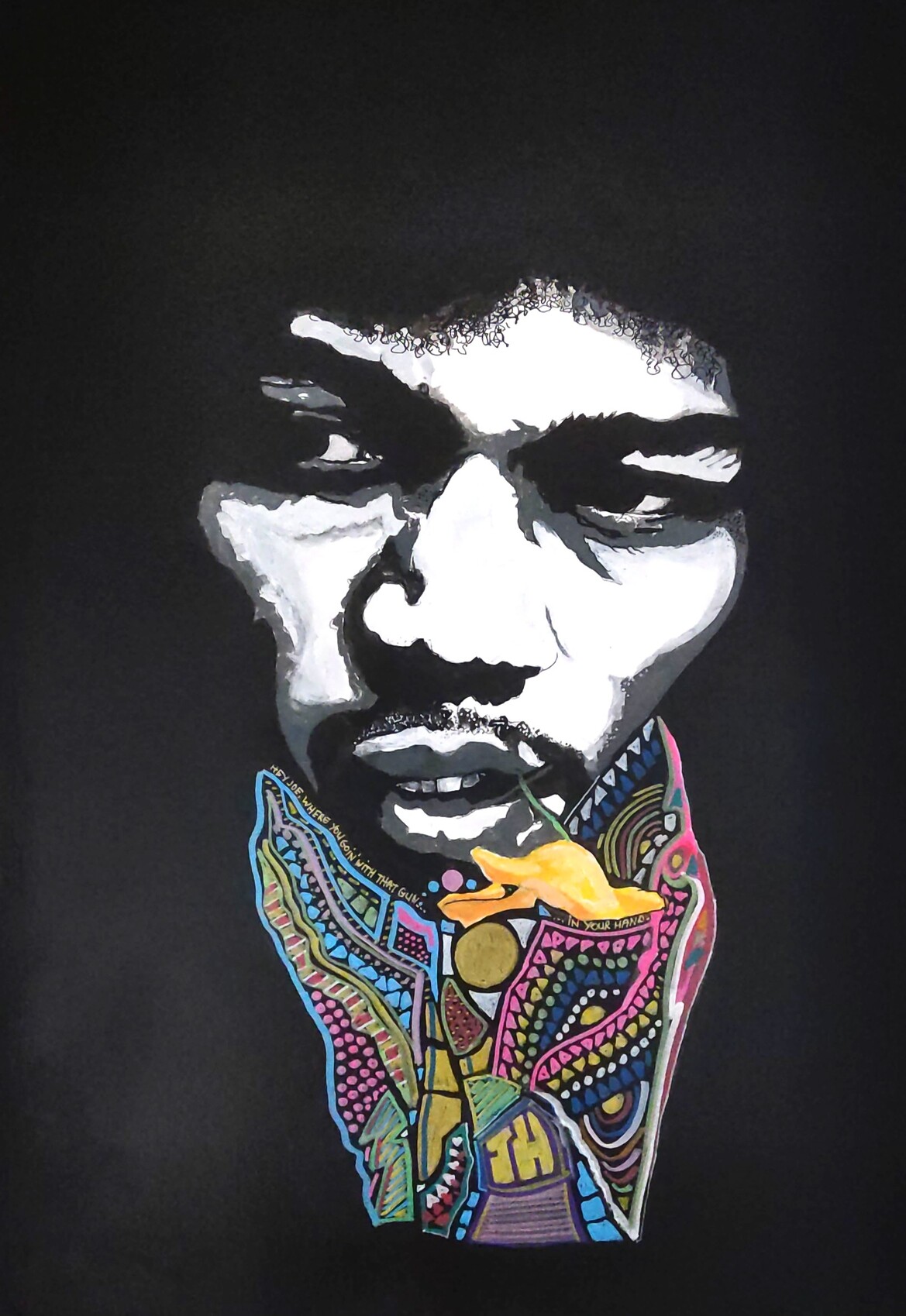 Peinture Hendrix 2