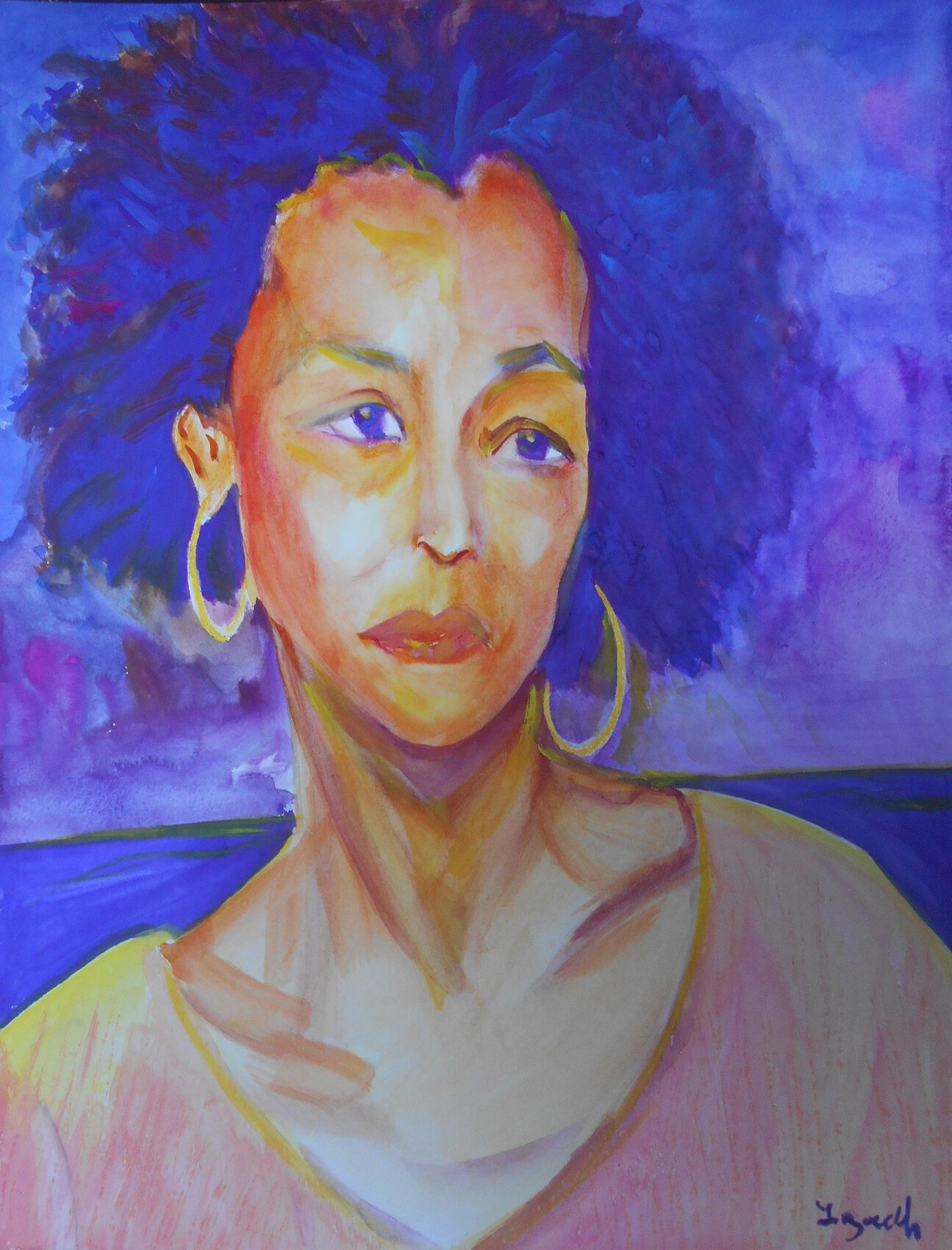 Peinture Rachel Kahn