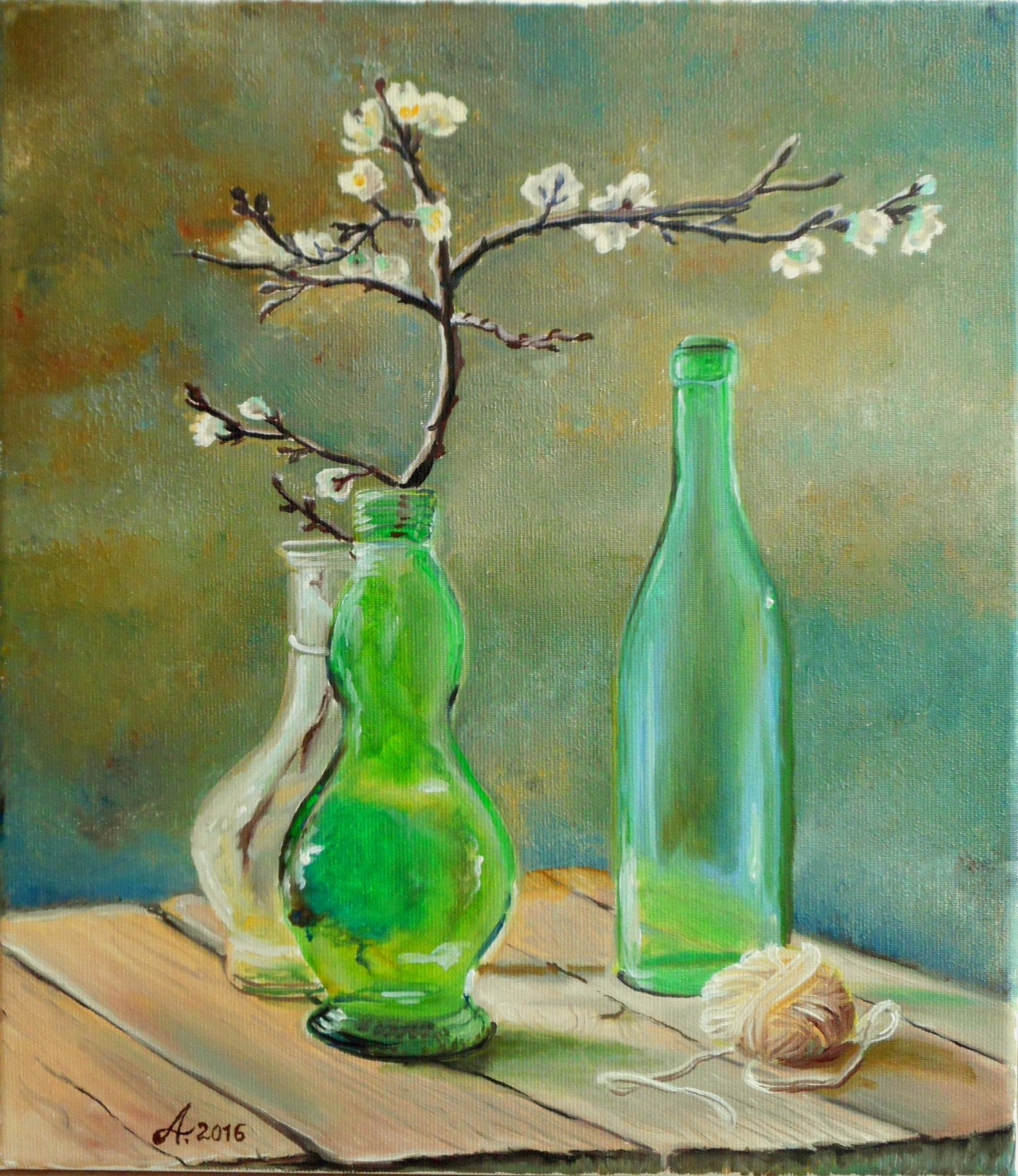 Peinture Nature statique 2