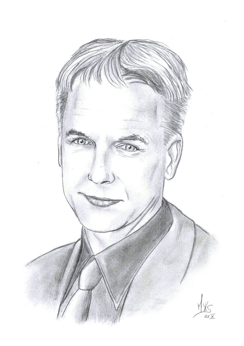 Dessin Mark Harmon, peut-être...