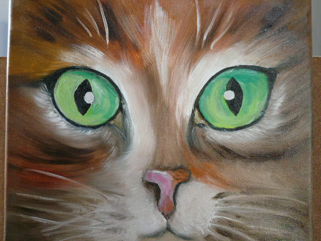 Peinture Rebirth Cat