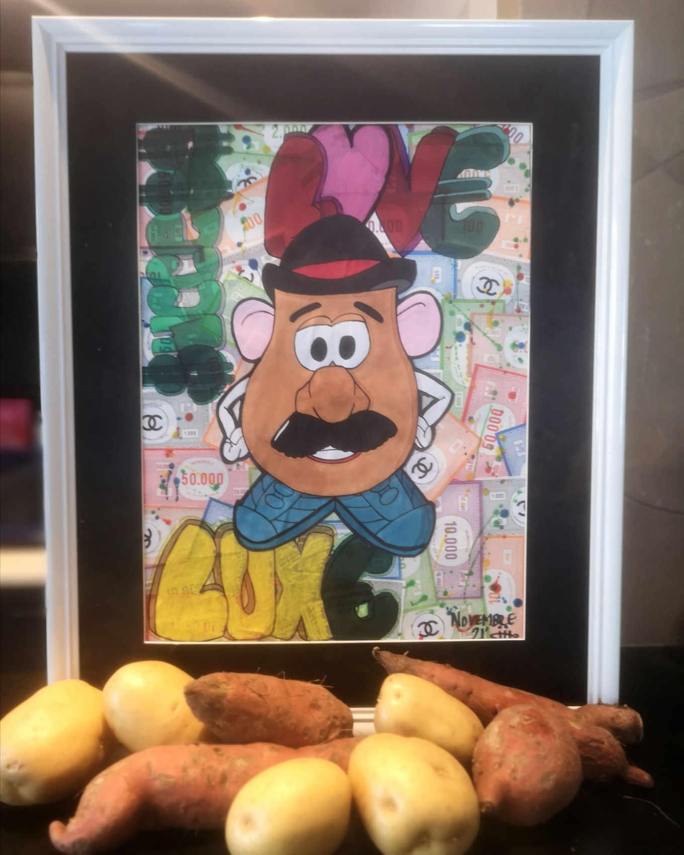 Dessin M. PATATE ET SES 100 PATATES