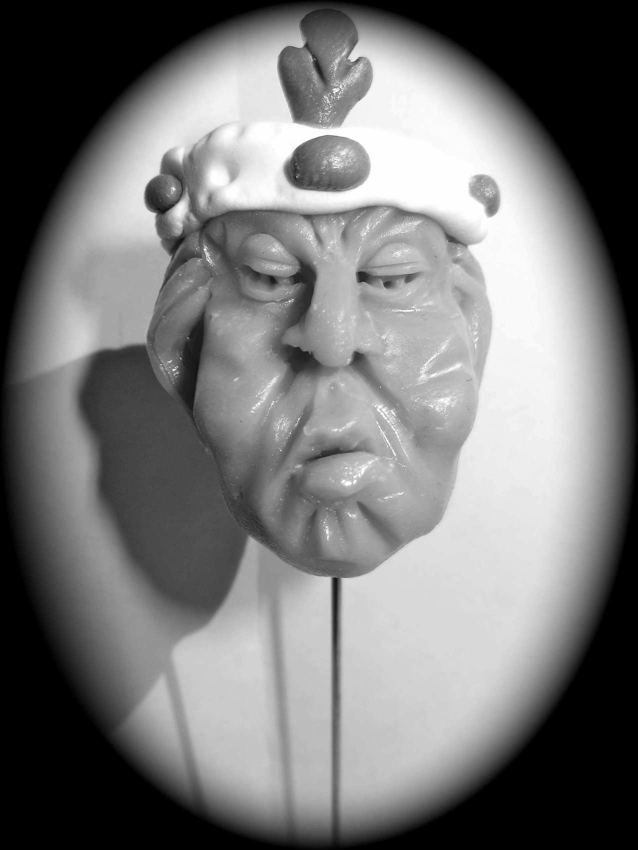 Sculpture Louis 6 le gros ... enfin presque