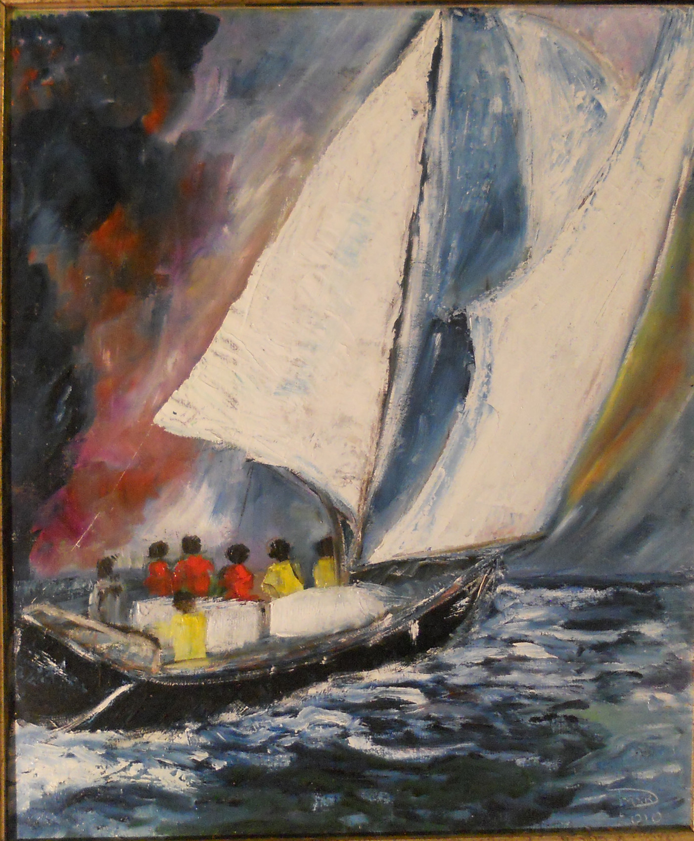 Peinture le voyage