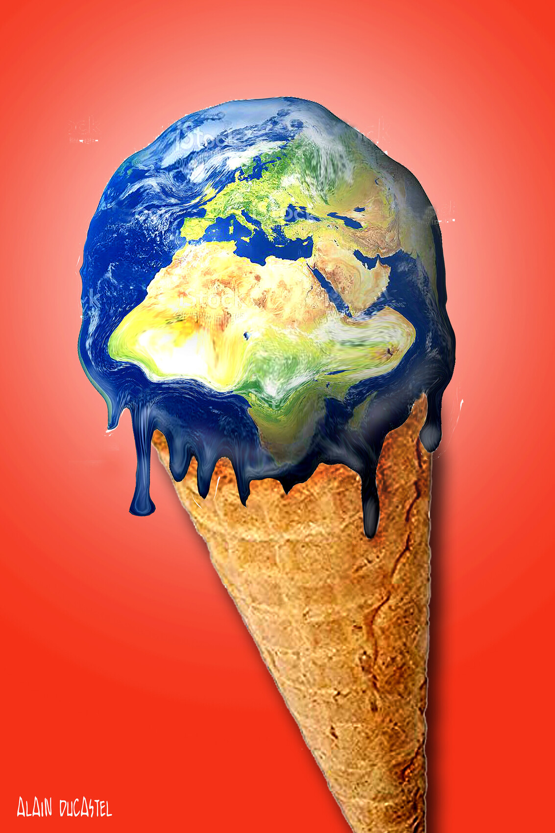 Photo LE RECHAUFFEMENT CLIMATIQUE