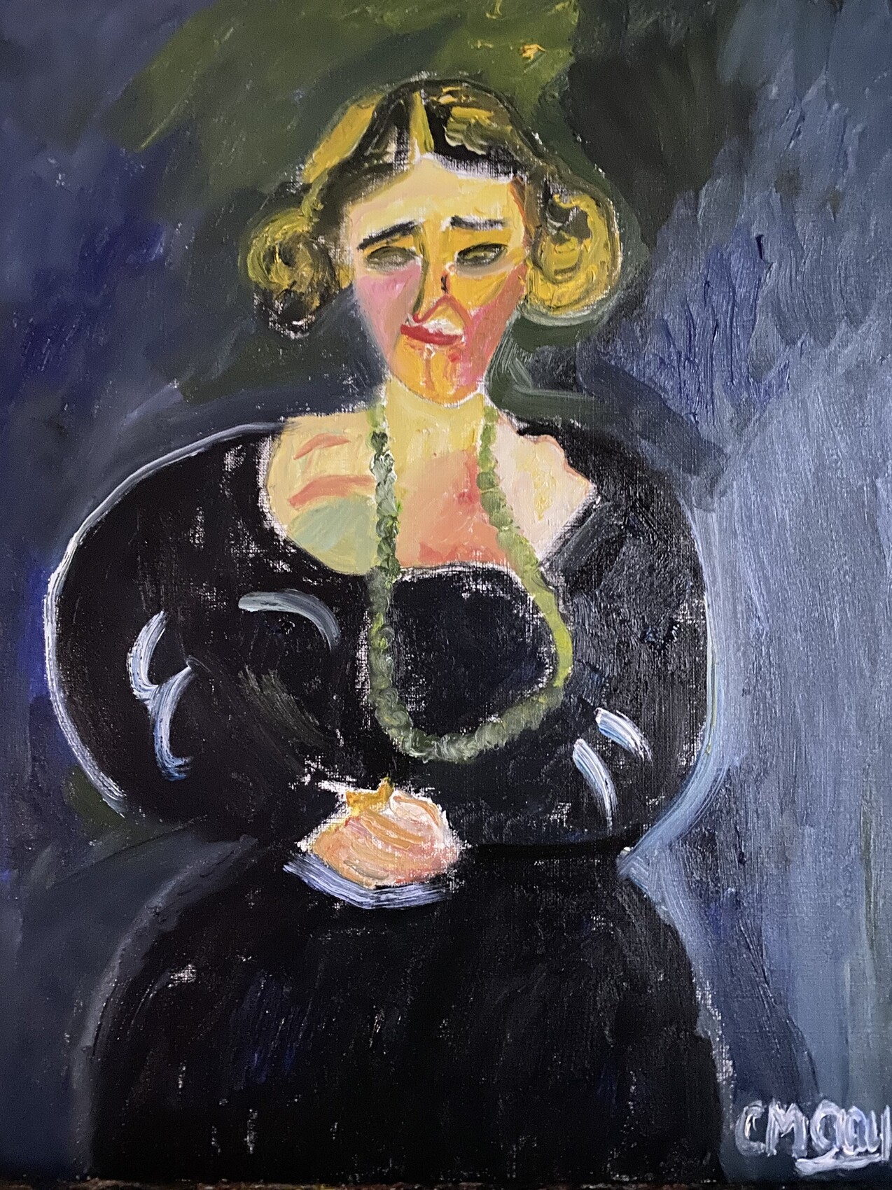 Peinture "Hommage à Soutine"