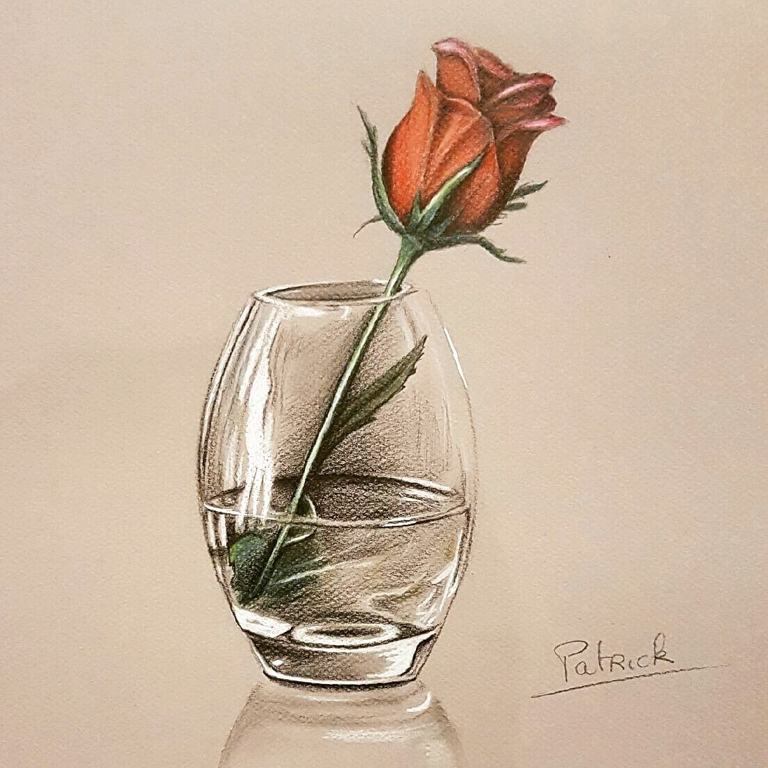 Dessin La rose