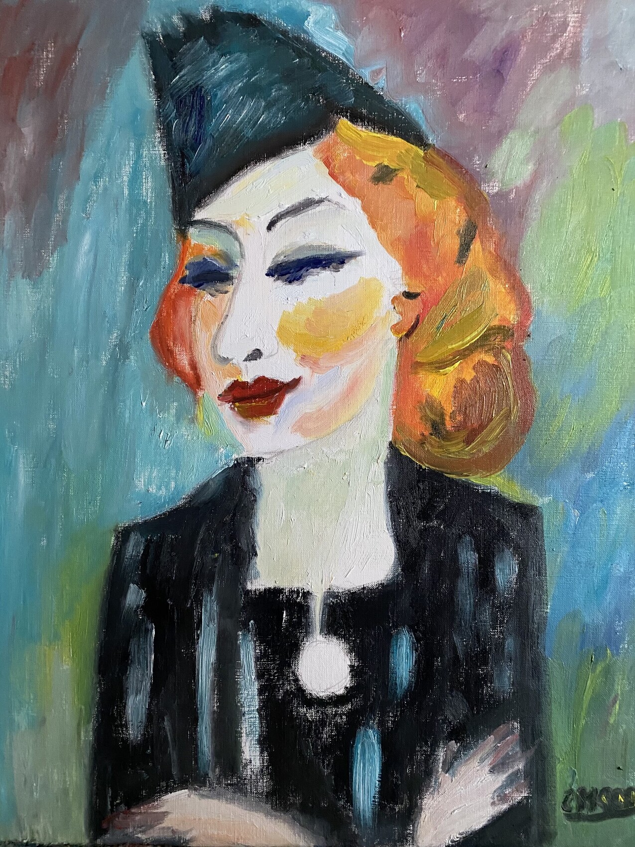 Peinture "Marthe Lebasque"