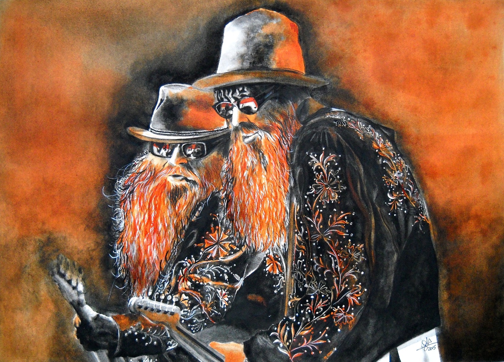 Peinture ZZ top