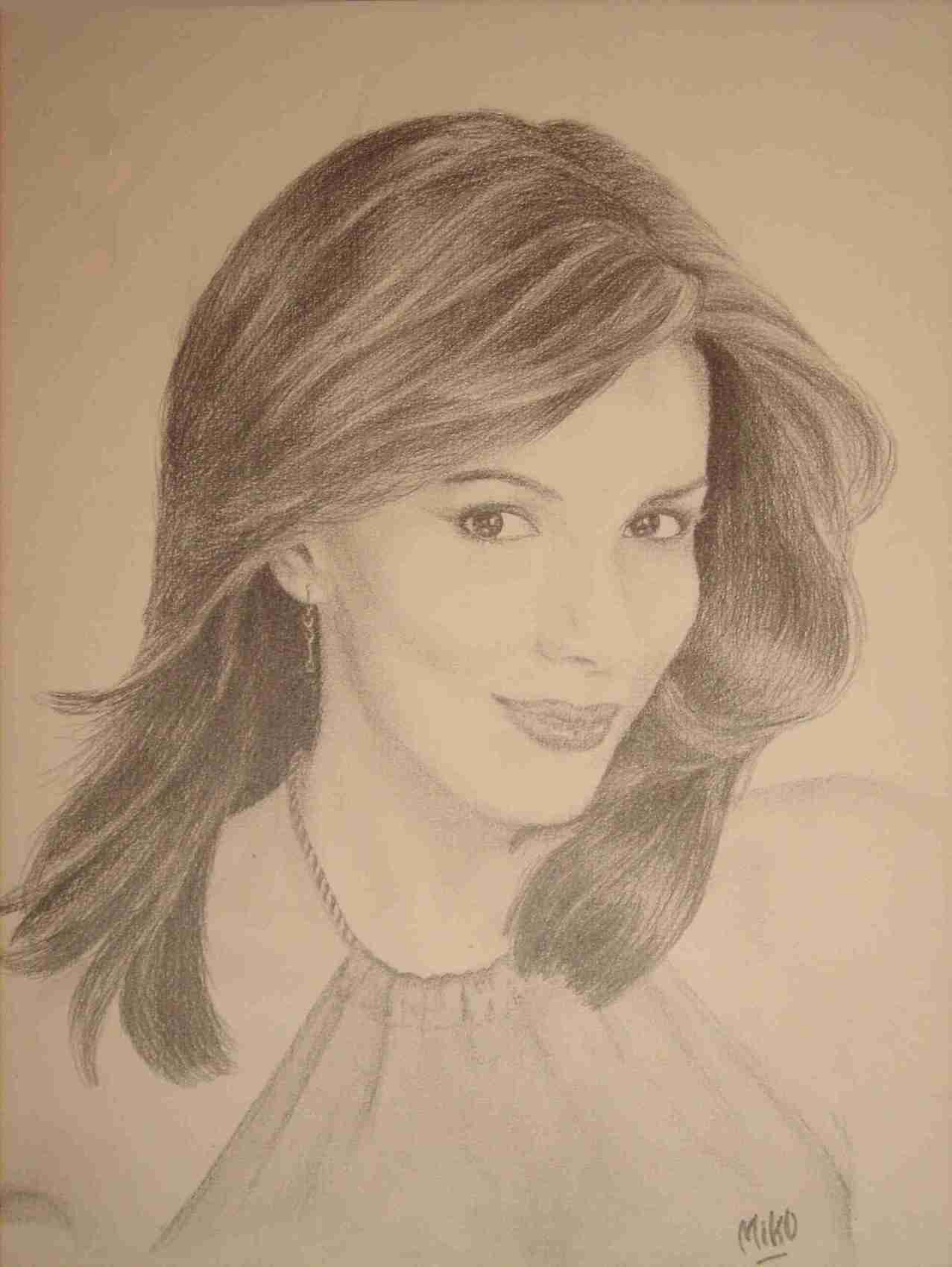 Dessin Eva Longoria