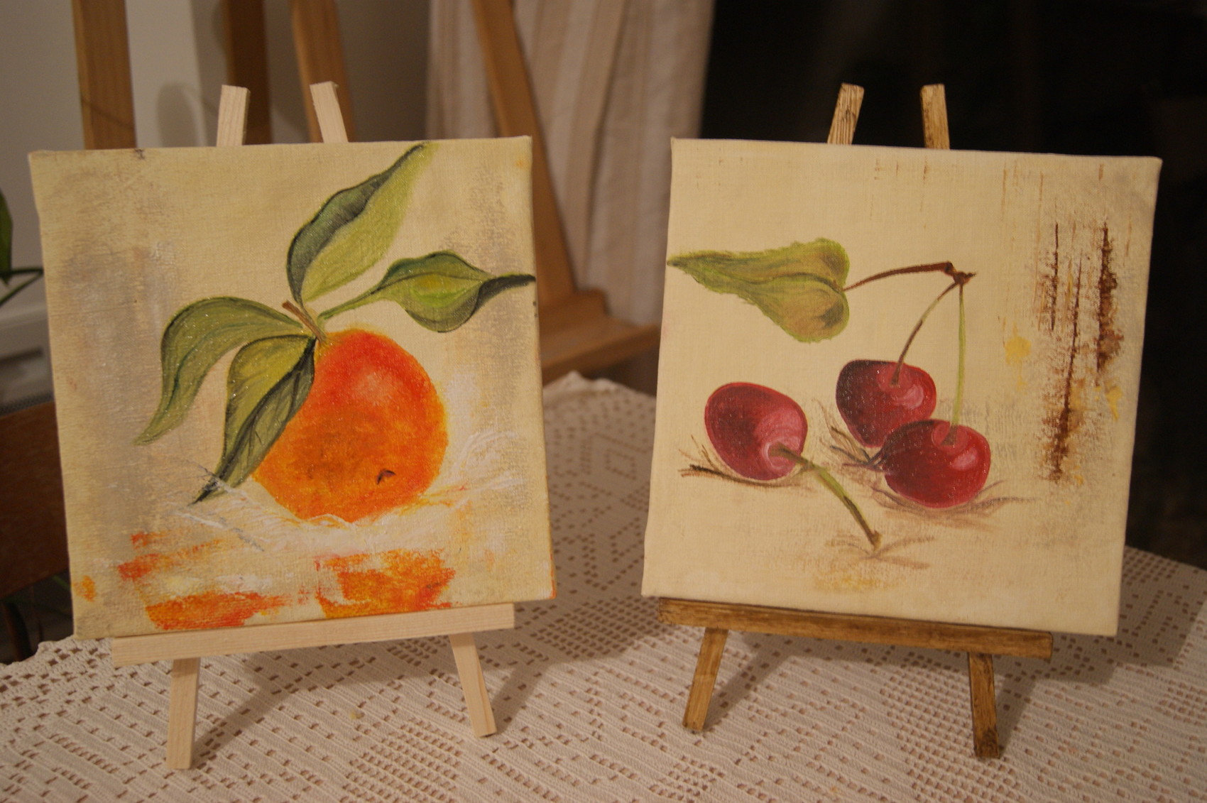Peinture fruits