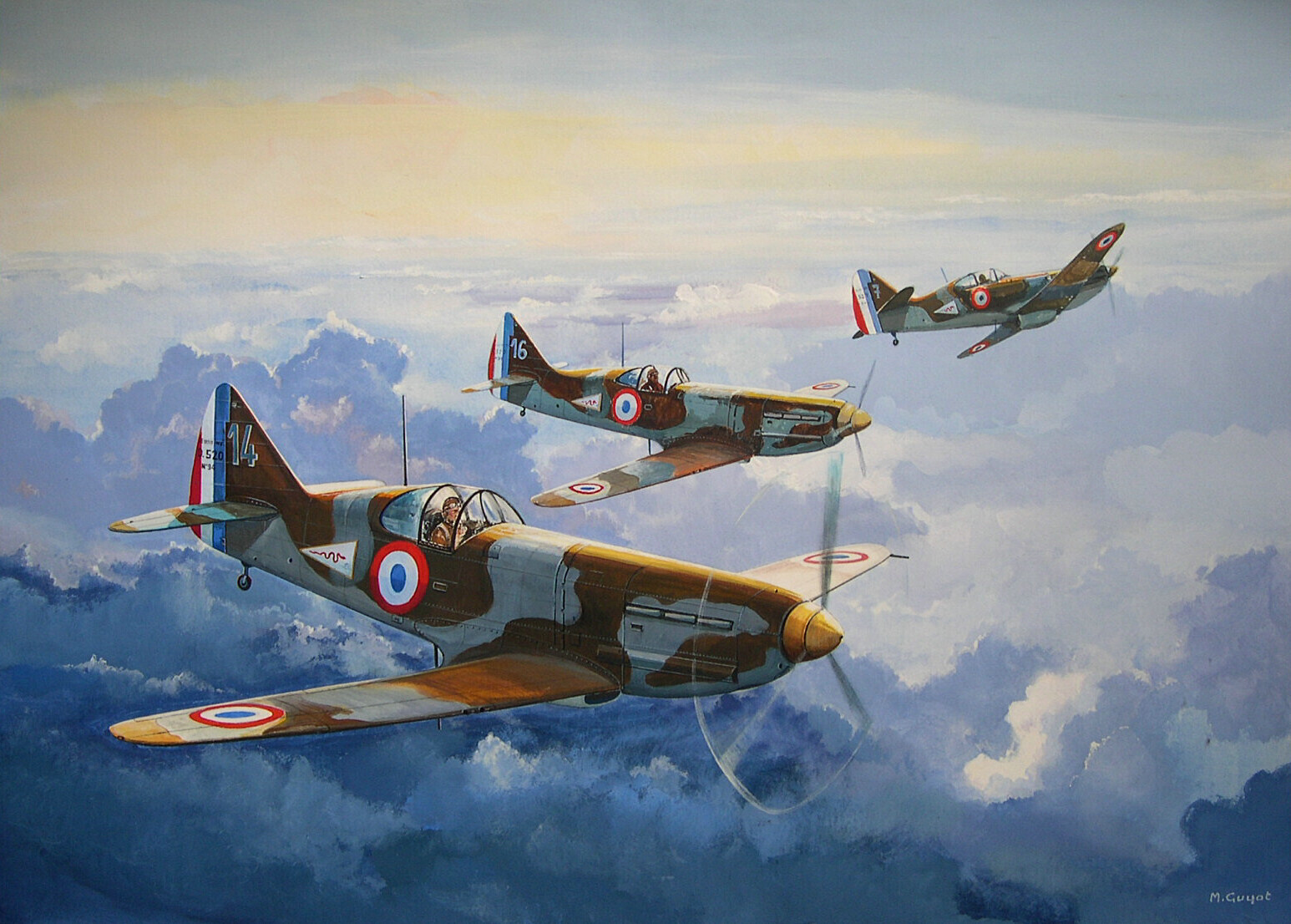 Peinture Dewoitine D520