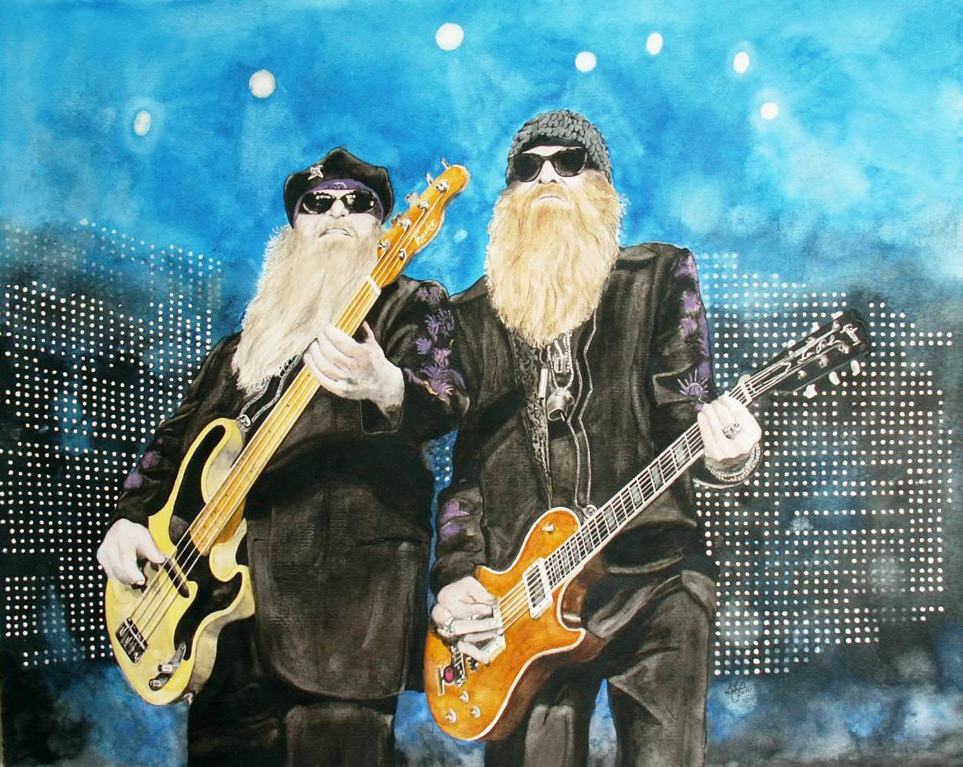 Peinture ZZ TOP