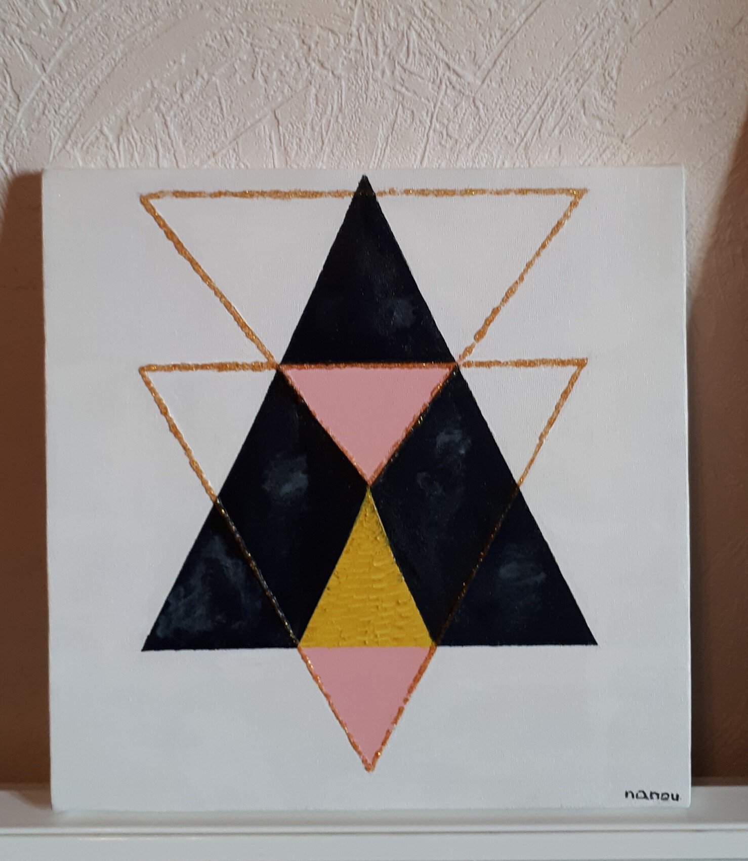 Peinture Triangles