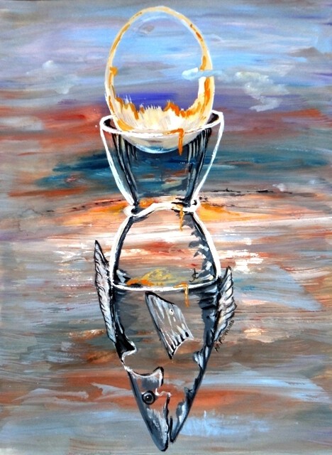 Peinture Clepsydre pascalien....