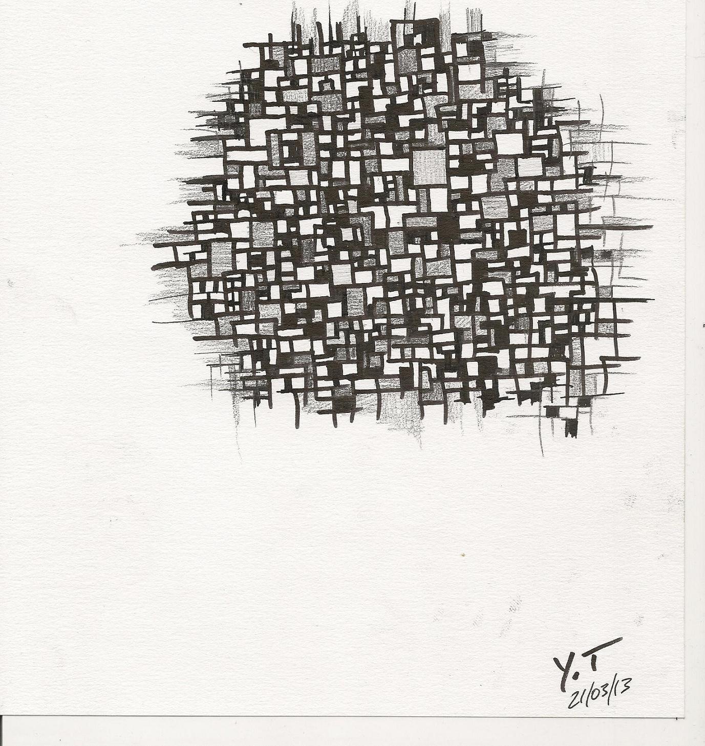 Dessin Structure de l'invisible