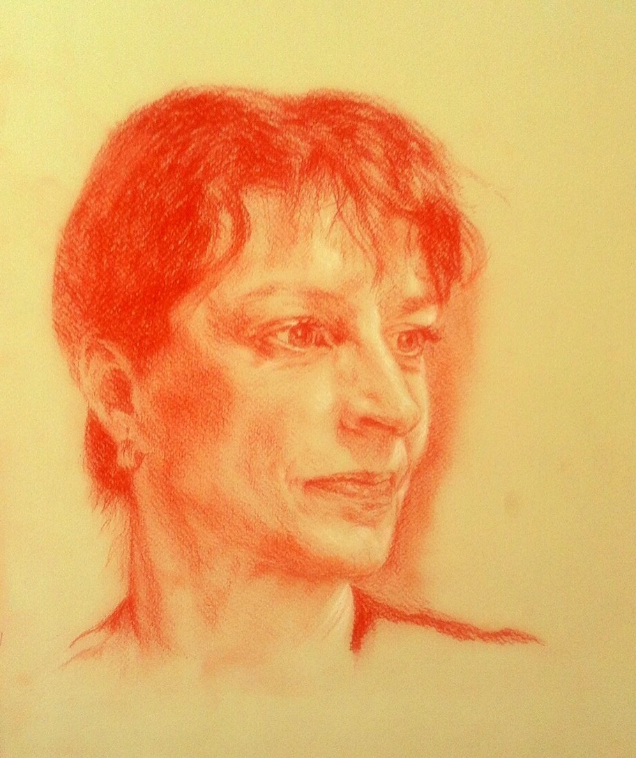 Dessin Portrait sanguine