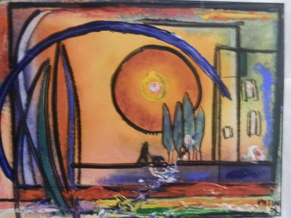 Peinture la promenade