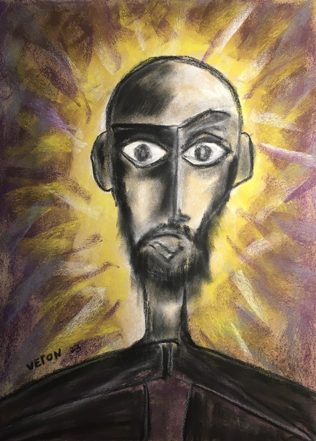 Dessin L’ermite…