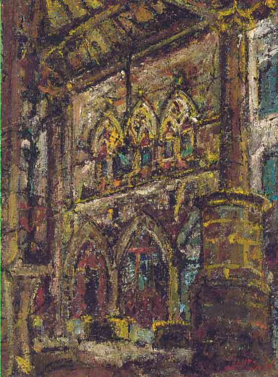 Peinture Cordes sur Ciel