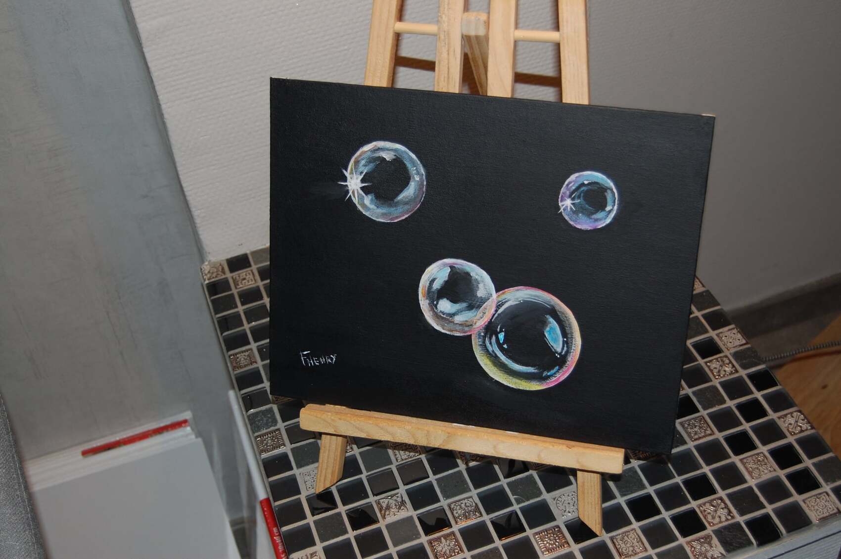 Peinture bulle