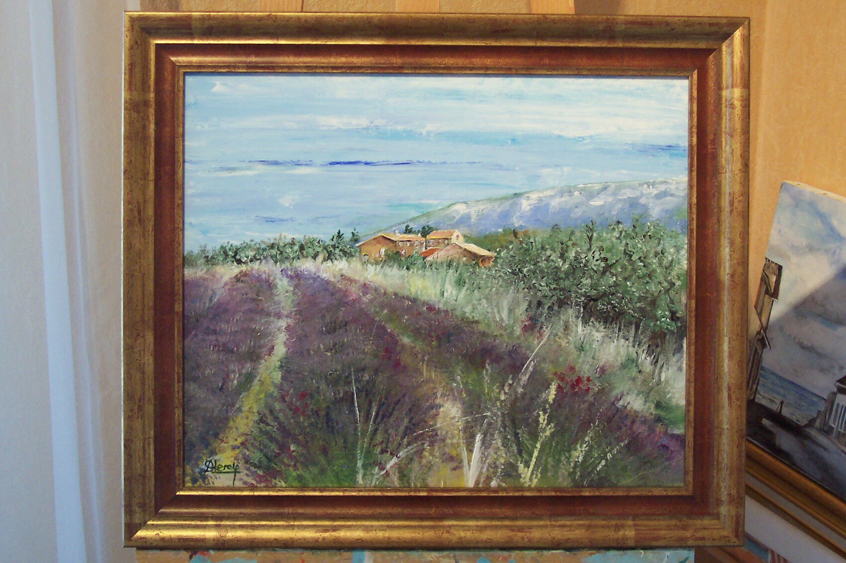 Peinture mas dans la drôme