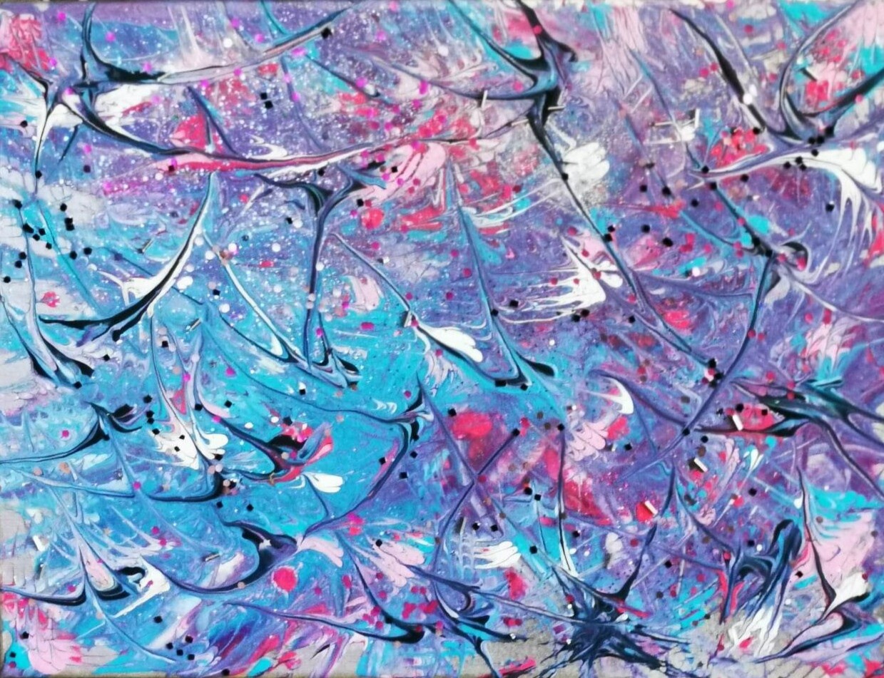 Peinture Acrylique abstrait