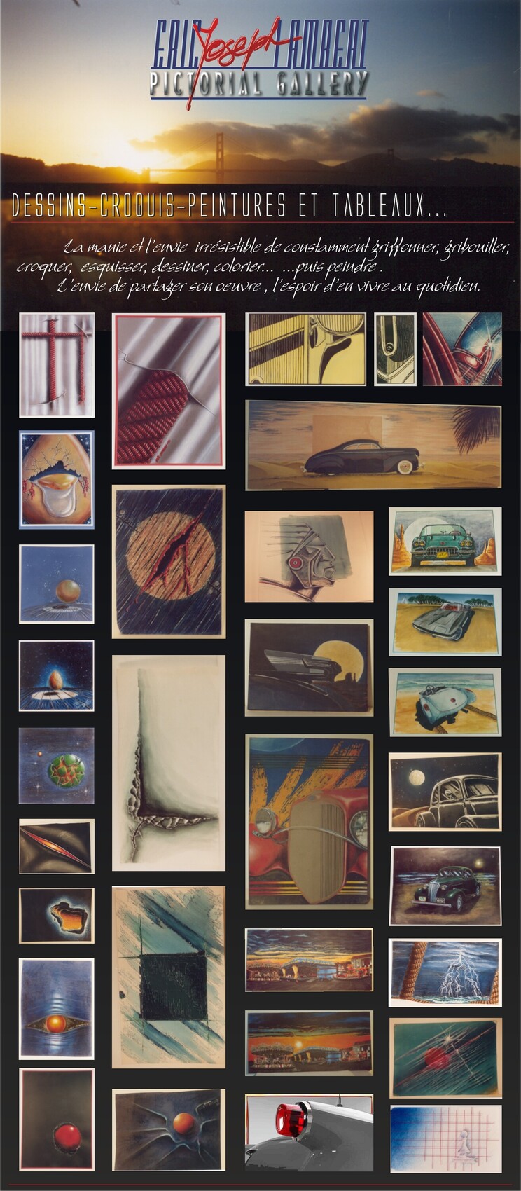 Autre Eric Joseph LAMBERT Pictorial Gallery