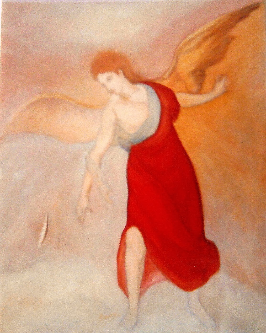 Peinture L'Ange Rouge