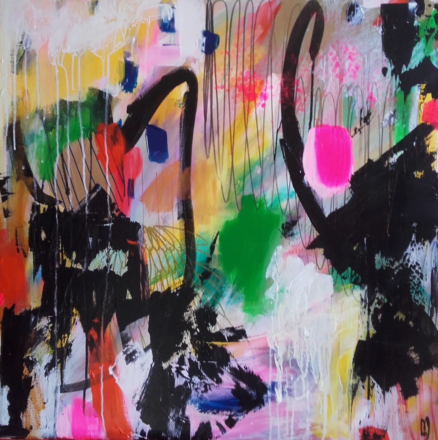 Peinture Toile Abstraite