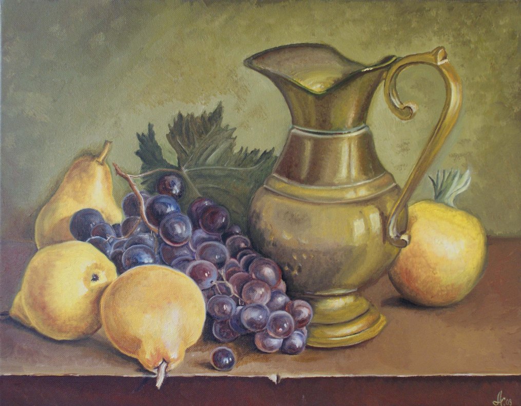 Peinture Nature statique Adina