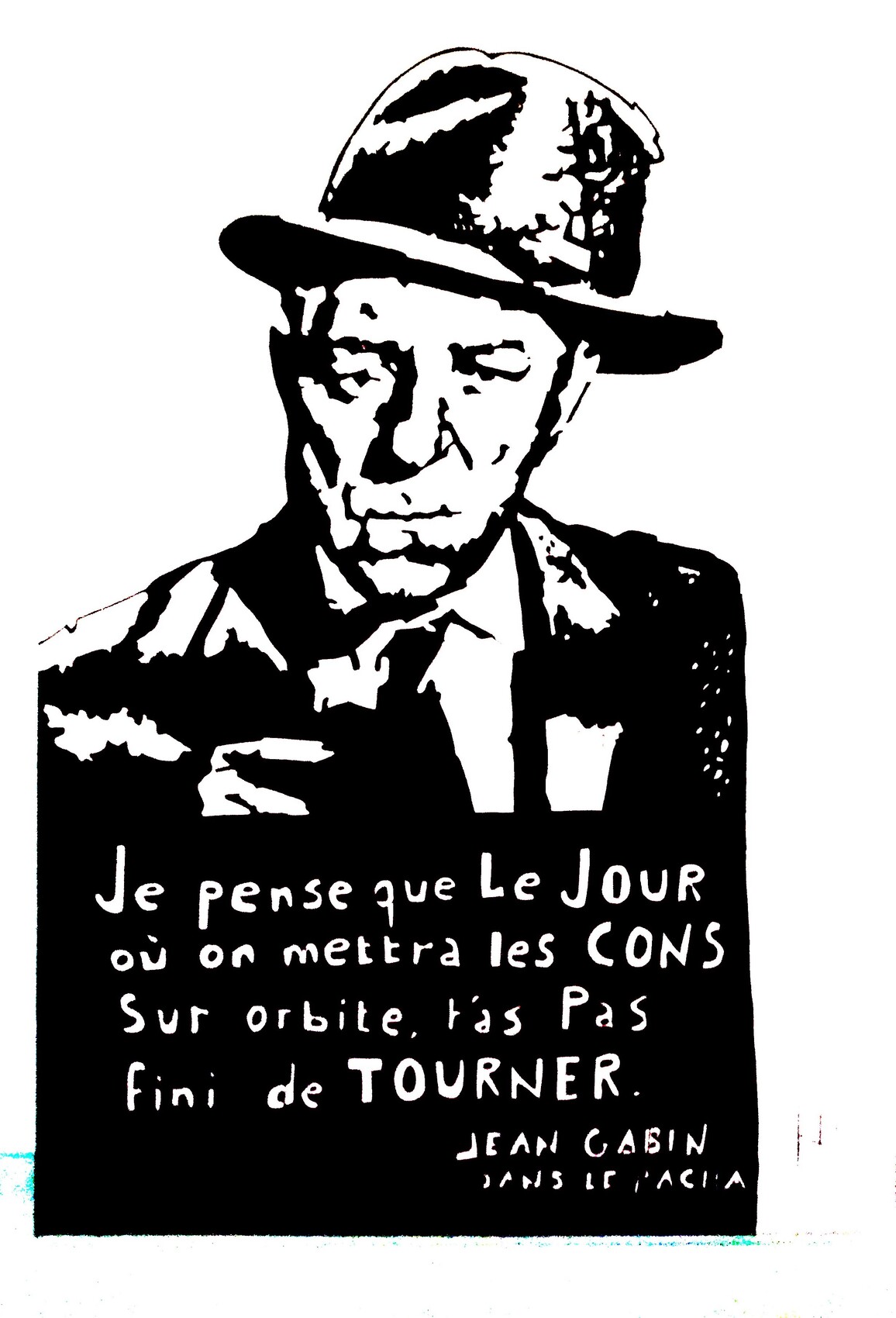 Dessin Les répliques de Michel Audiard à l'honneur