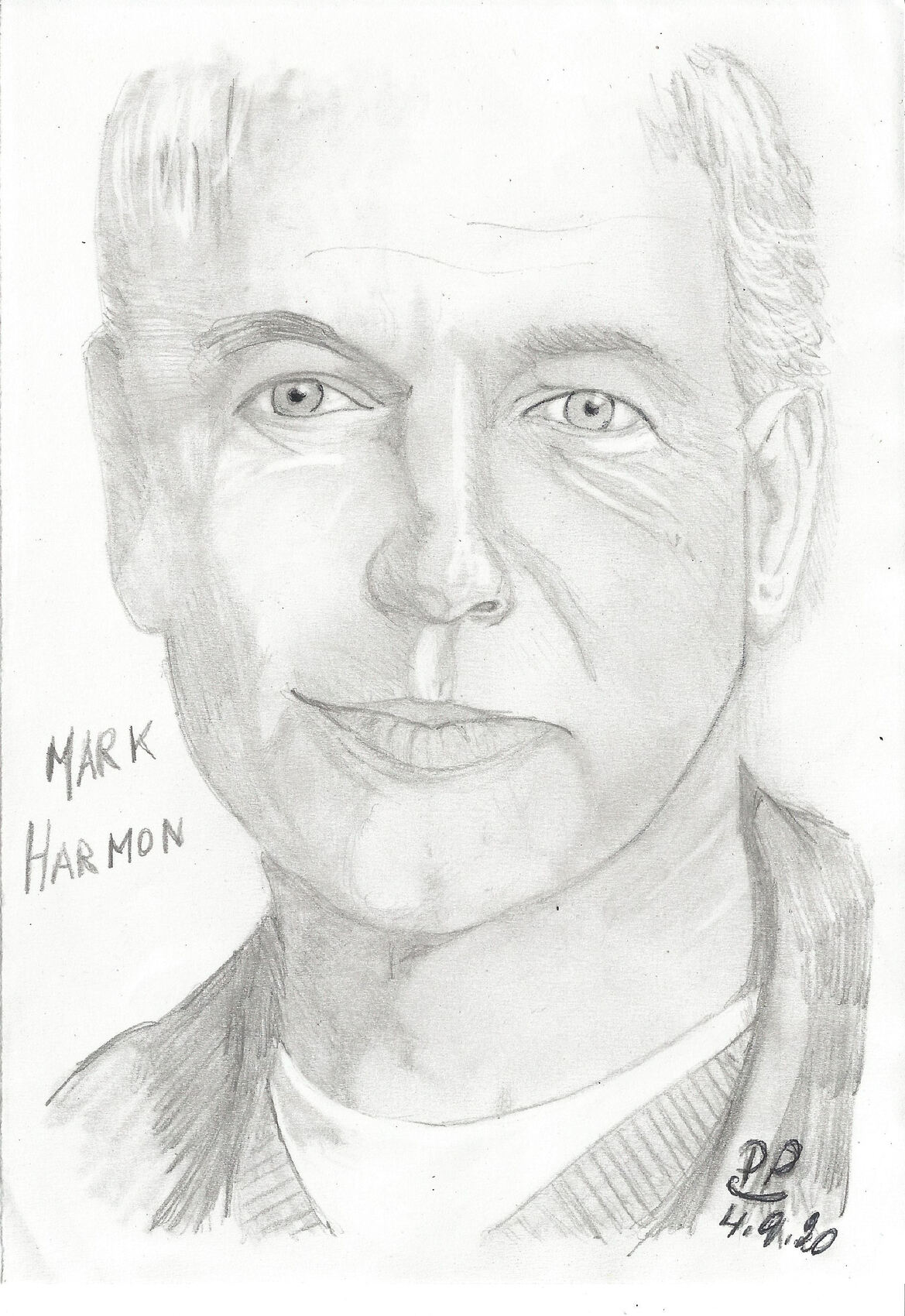 Dessin Mark Harmon