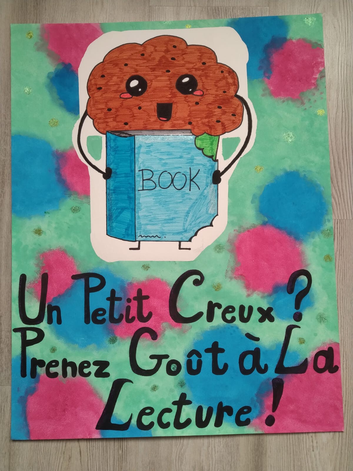 Peinture Affiche Lecture